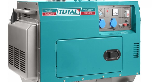 TOTAL ΗΛΕΚΤΡΟΓΕΝΝΗΤΡΙΑ DIESEL ΜΟΝΟΦΑΣΙΚΗ ΚΛΕΙΣΤΟΥ ΤΥΠΟΥ 5.000W (TP250001)